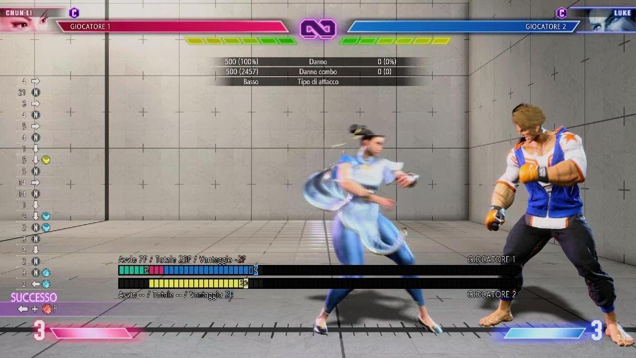 Street Fighter 6 - Chun-Li Nice 17 Hits Drive Rush Combo from bottom mk ...