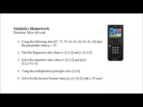 AP Statistics Solver - Ti-Nspire CX Calculator - www.TiNspireApps.com ...