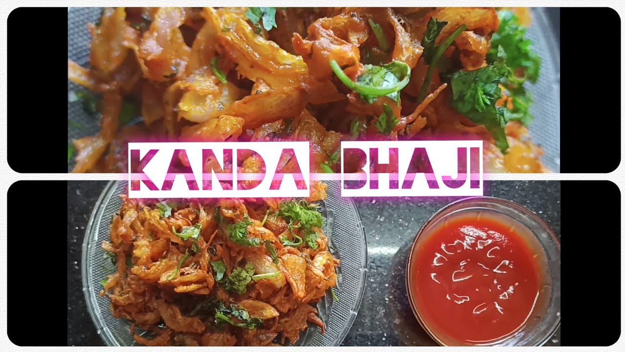 Kanda bhaji recipe in Marathi | Crispy Onion Pakoda | Khekda bhaji ...