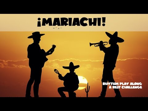 Mariachi Rhythm Play Along - Rests - YouTube