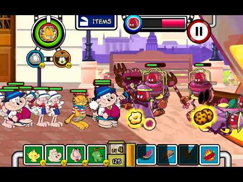 GARFIELD DEFENSE 2 : PARIS (GARFIELD HERO) CAPITULO 23 (5_6) - YouTube