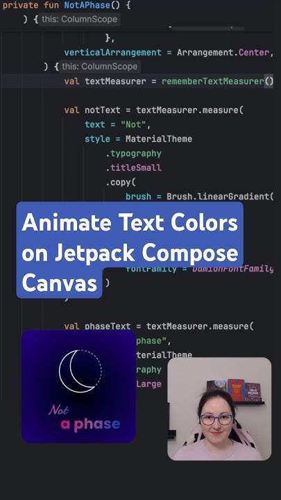 Animate Text Colors on Jetpack Compose Canvas - Silent Coding - YouTube