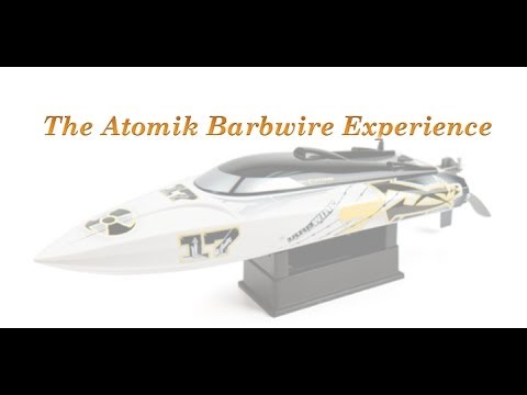 Atomik Barbwire RC Boat - YouTube