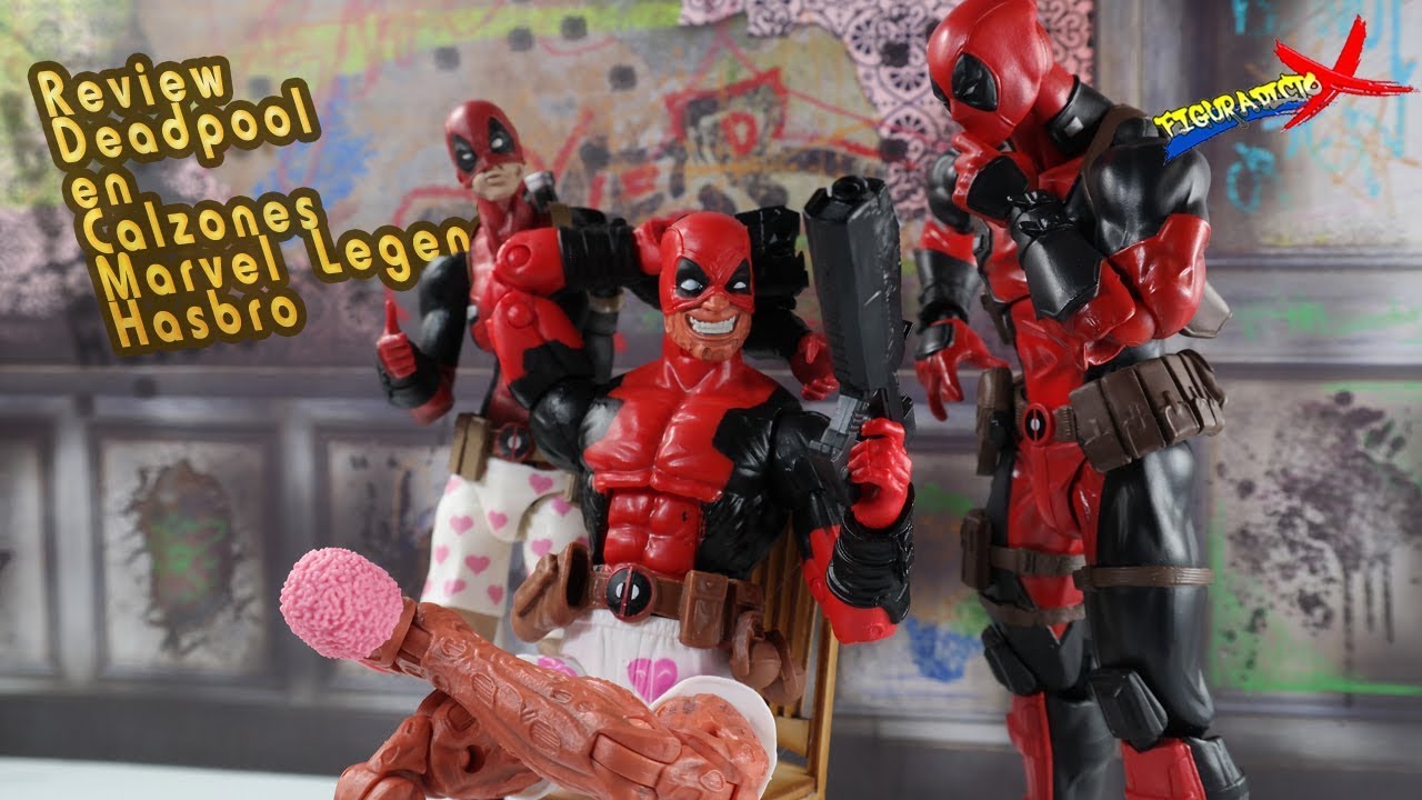 Review Deadpool en Calzones Marvel Legends Sauron BAF X Men Series ...