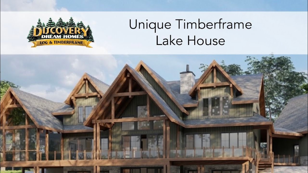 Lake View Timber Frame Homes Borsio Modern Timber Frame Artisan