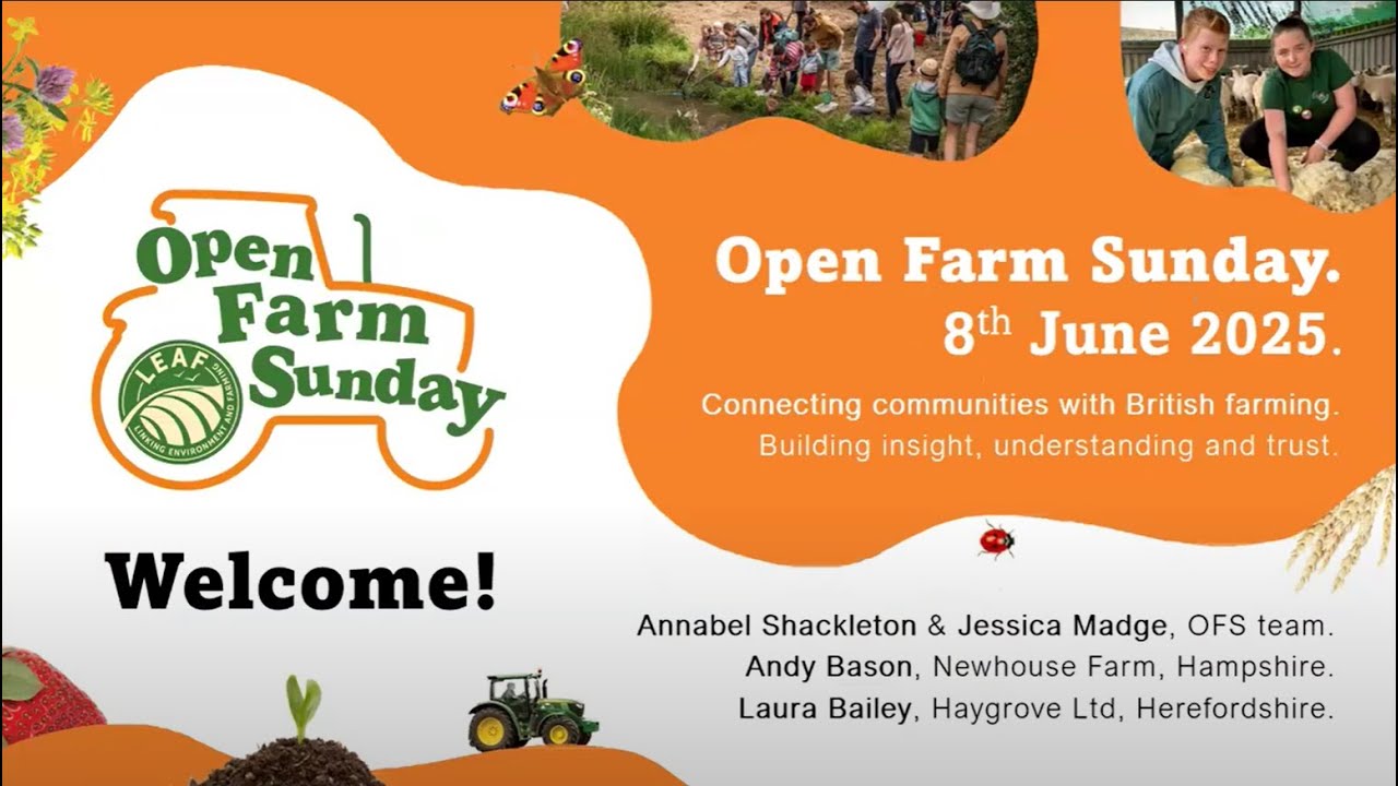 All about Open Farm Sun­day 2025 | OFS 2025 Webinars - YouTube