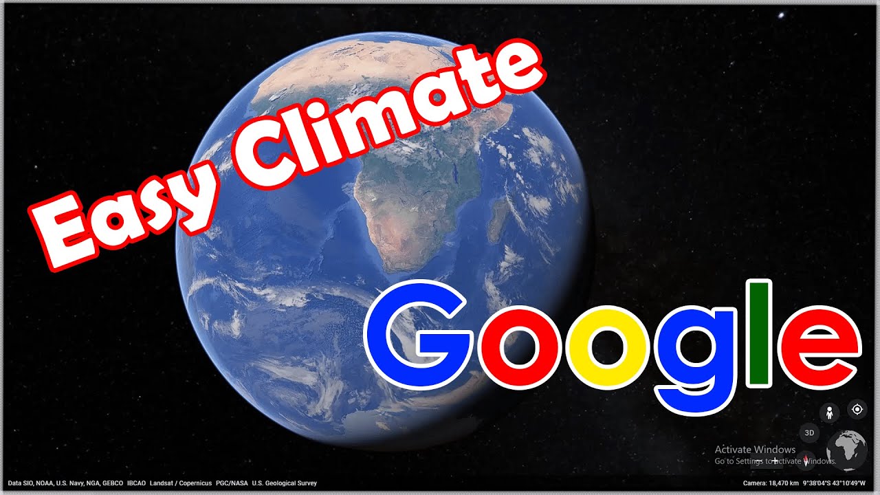 How to Determine Climate on Google Earth - YouTube