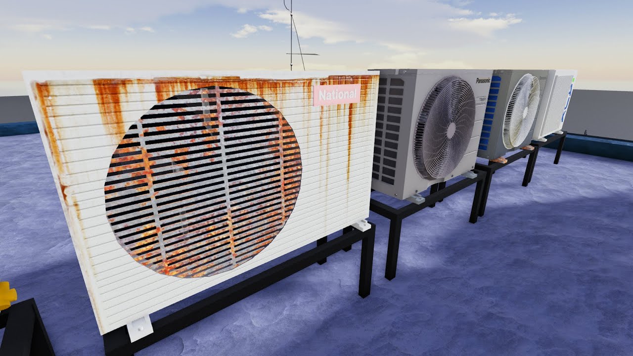 Rusty Old Air Conditioner | Best Roblox AC - YouTube