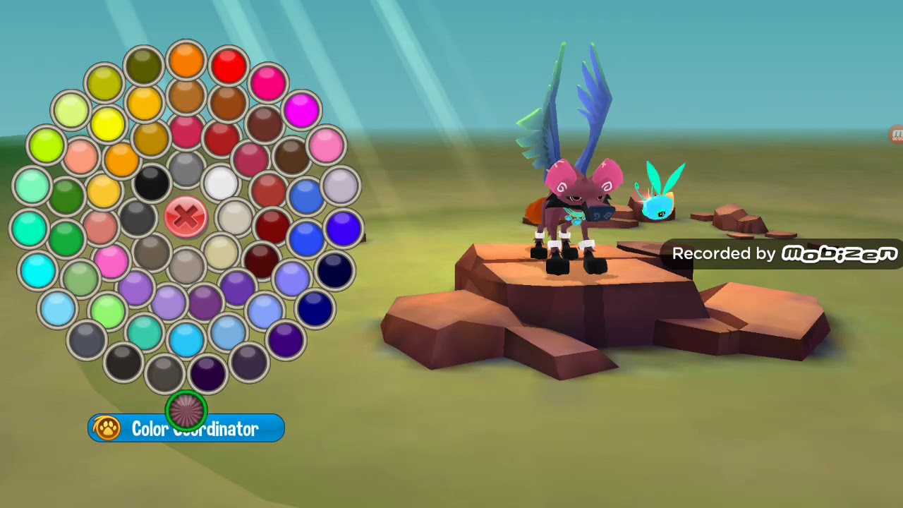 secret colours in Animal Jam - YouTube