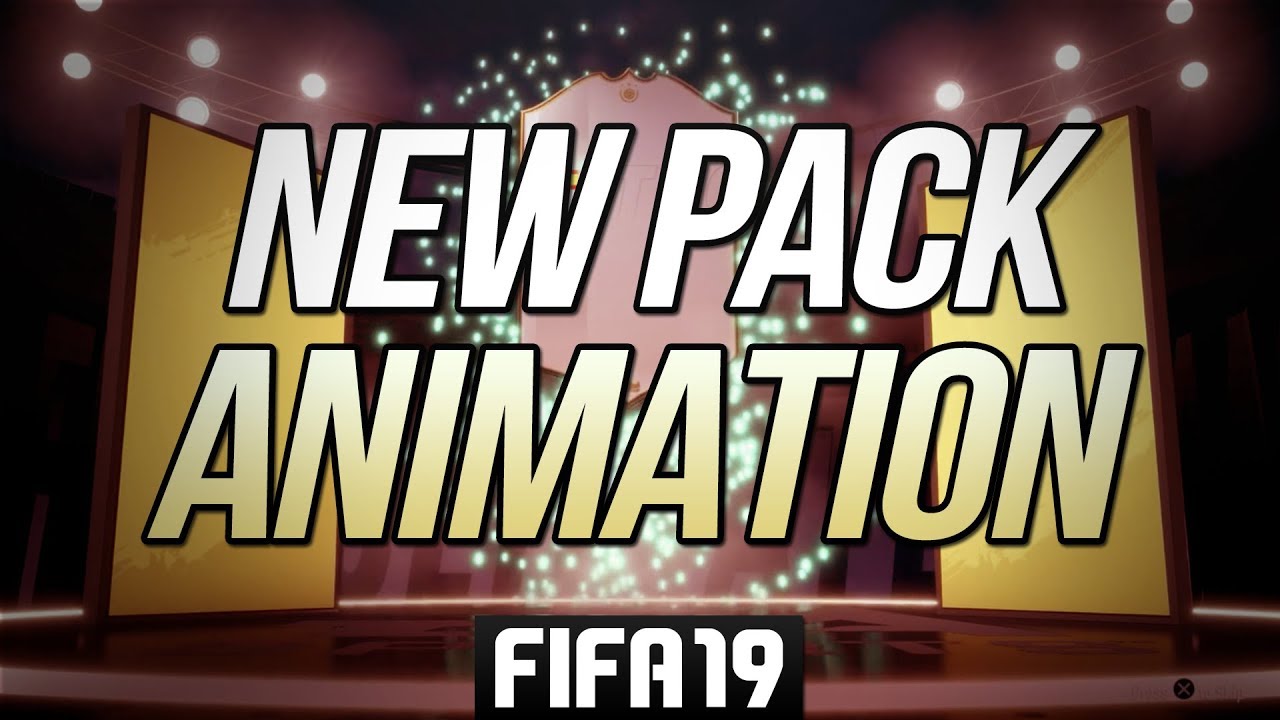 EA CHANGED THE FIFA 19 PACK ANIMATION! - YouTube