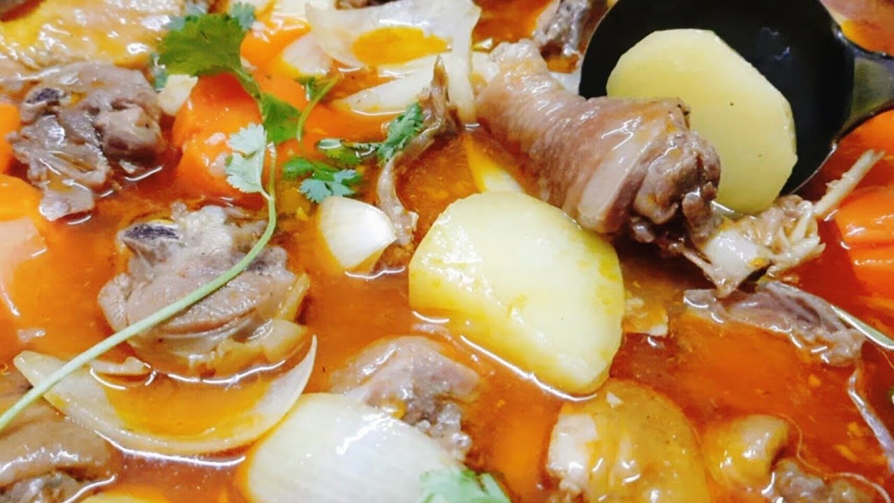 Lagu Gà/ Ragu Gà / Cách Nấu Lagu Gà Chấm Bánh Mì/ Thơm Ngon Đãi Khách ...