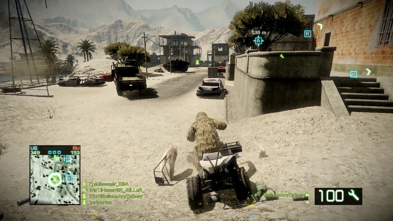 BFBC2 Arica Harbor PS3....Laggy Server.... - YouTube