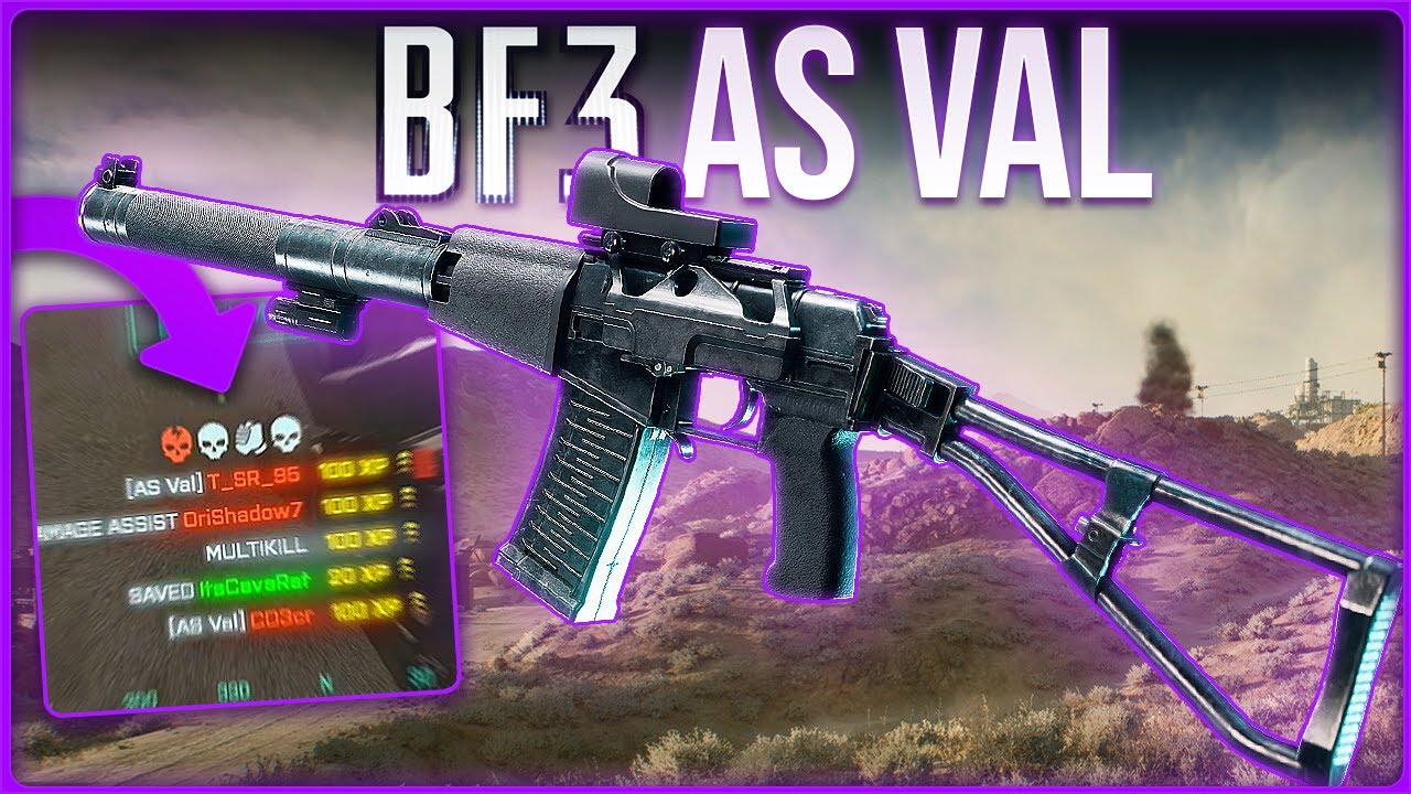 BF3 AS-VAL is a certified hood classic.. - Battlefield 2042 Portal ...
