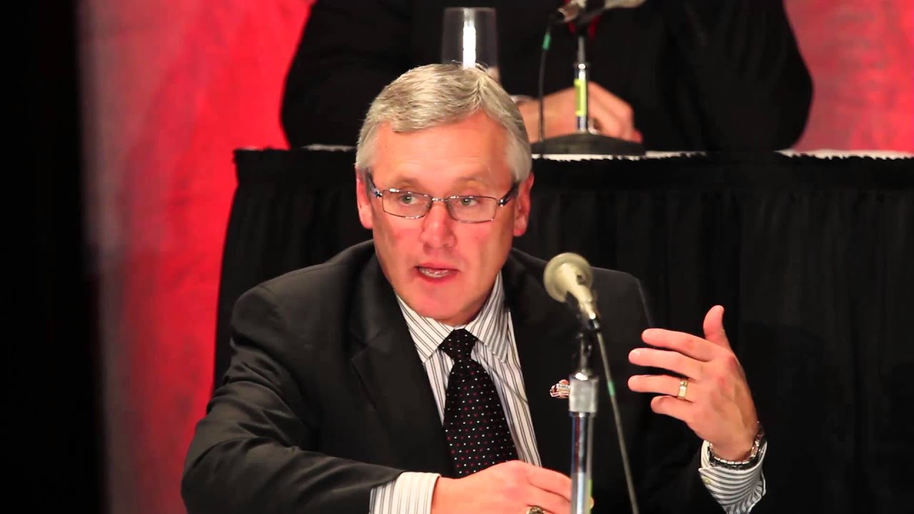 Jim Tressel on the Holy Buckeye Play - YouTube