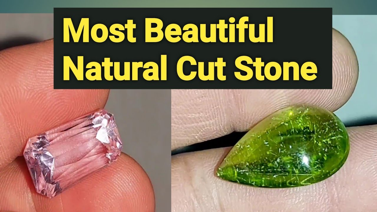 Different Gemstones and their Names | natural cut gemstone - YouTube
