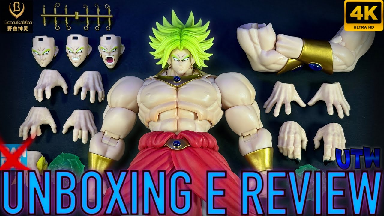 O Broly DEFINITIVO !!! Beast Deities Fenrir ,Review & Unboxing 4K BR ...