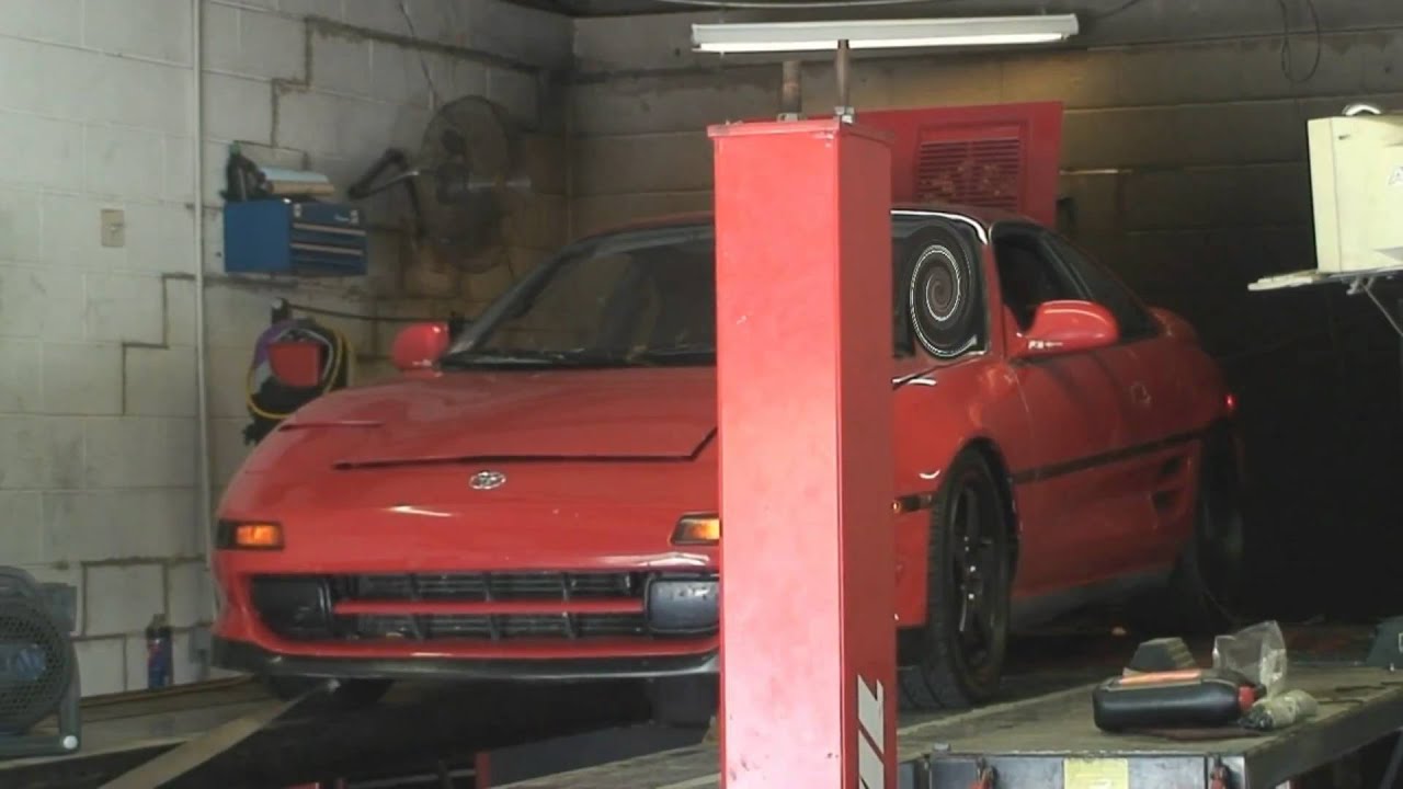 Texas_Ace MR2 EMSpowered S252 Turbo Being Dynoed at ATS Racing then ...