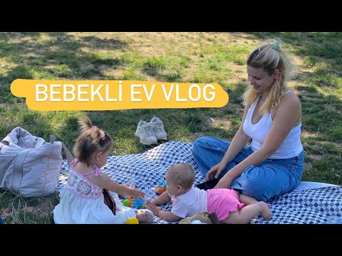 Bebekli ev vlog| Kalamış’a gittik, ev temizlik & düzen, ek gıda yoğurt günü, kıyafet toparlama 