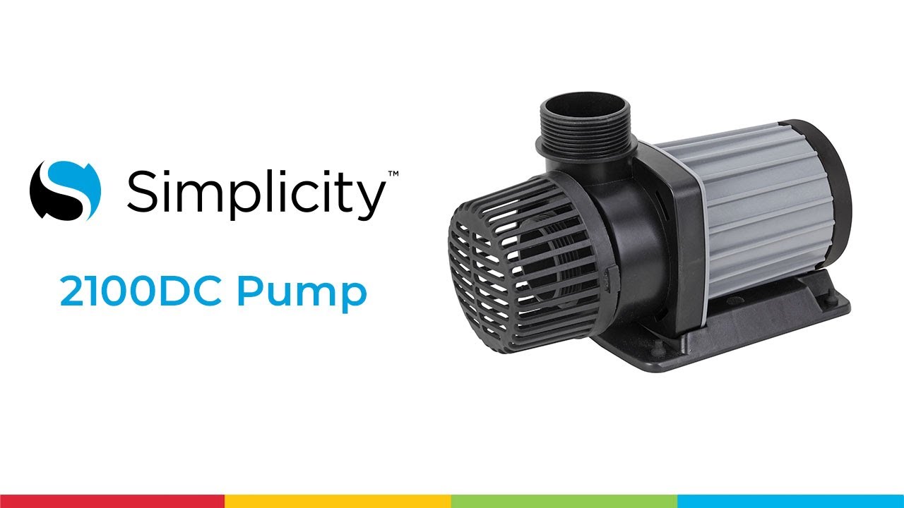 Simplicity 2100DC Return Pump - Control Your Flow - YouTube
