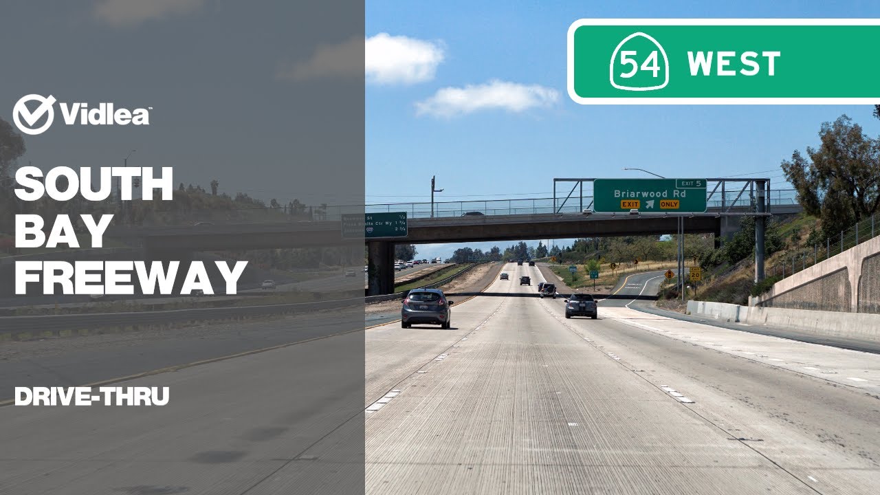 Cailfornia State Route 54 (West) - YouTube
