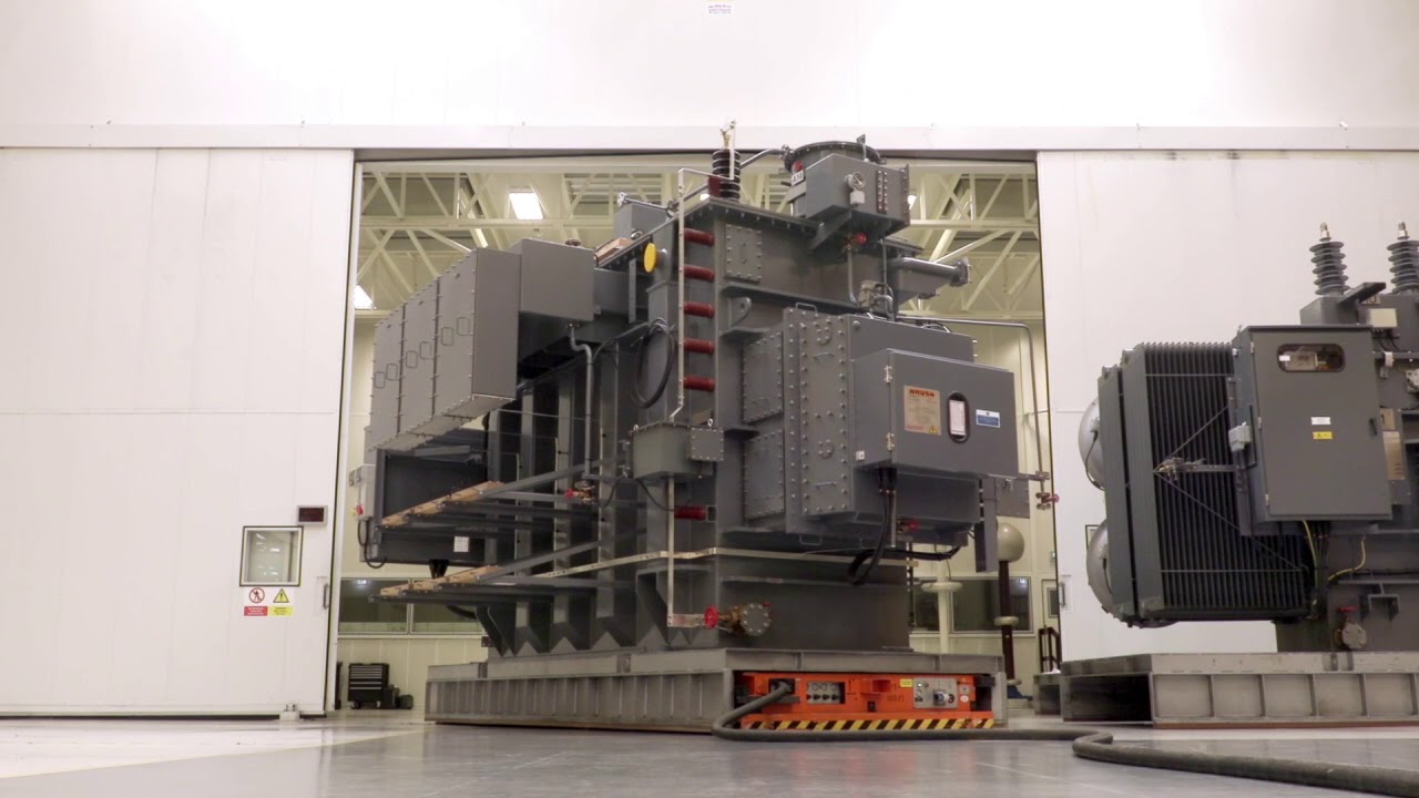 BRUSH Transformers 132kV - YouTube