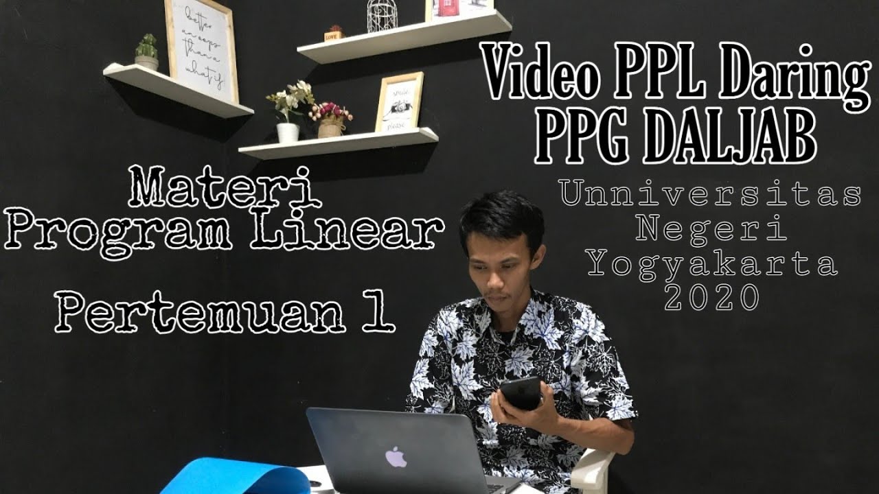 Video PPL Daring PPG Dalam Jabatan UNY tahun 2020 - YouTube