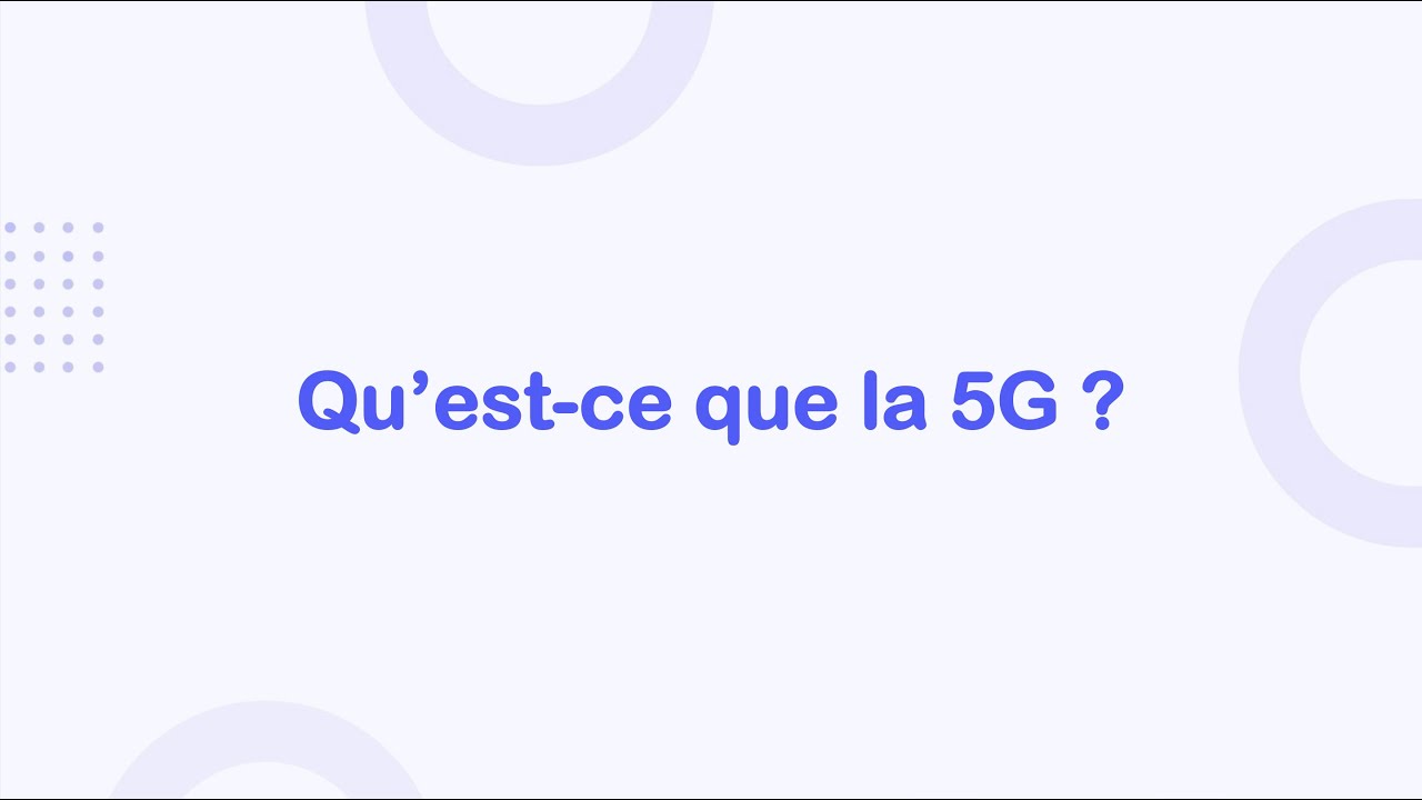 Qu est ce Que La 5G YouTube Qu est ce Que La 5G YouTube
