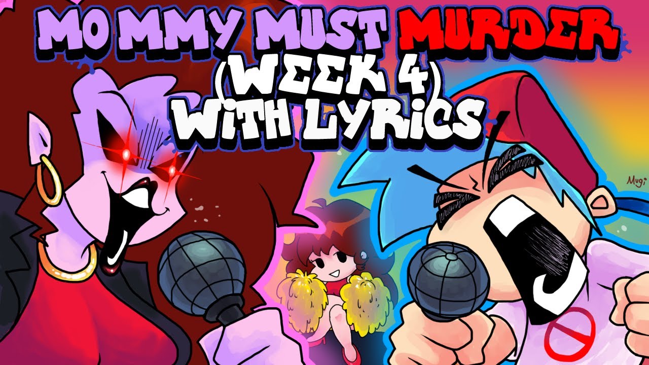 Mommy Must Murder (WEEK 4) WITH LYRICS By RecD - Friday Night Funkin ...