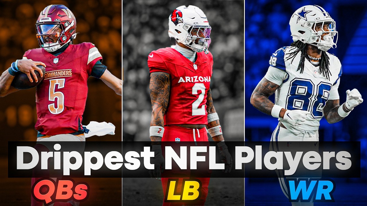 Who Has the Most Drip in the NFL? NFL Drip Awards 2025 - YouTube