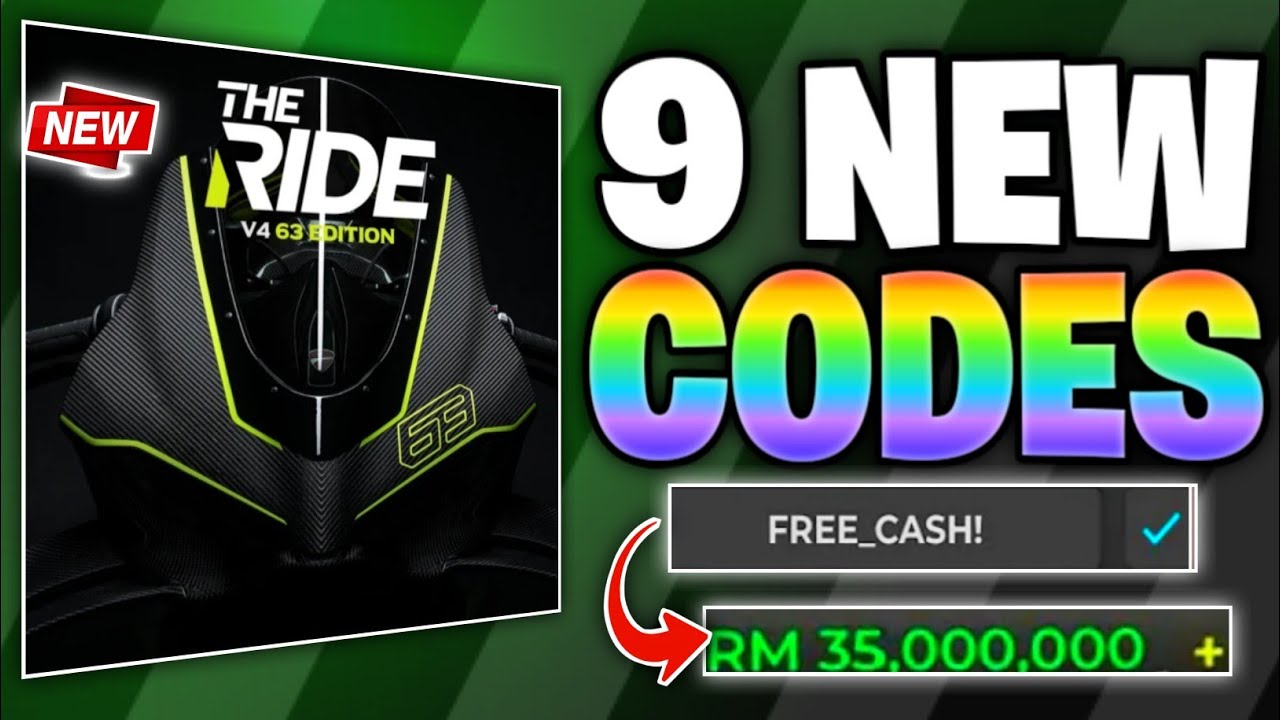 ⚠️NEW CODES⚠️ The Ride Codes March 2026 | Roblox The Ride ALL WORKING ...