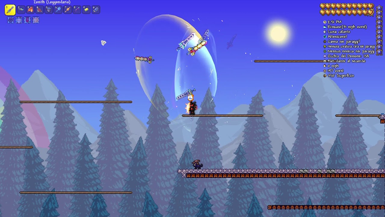 Terraria New Ultimate Sword: ZENITH! - YouTube