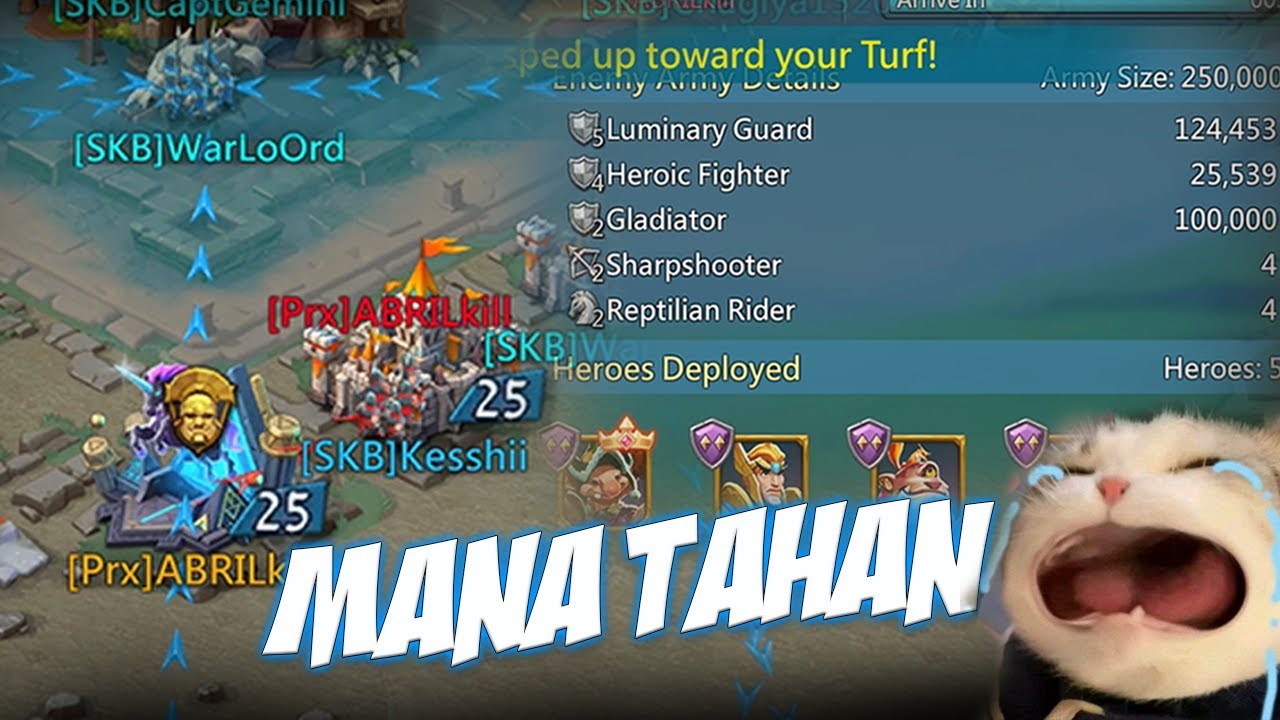 Test akun di DA , nahan T5 ?? | LORDS MOBILE INDONESIA - YouTube