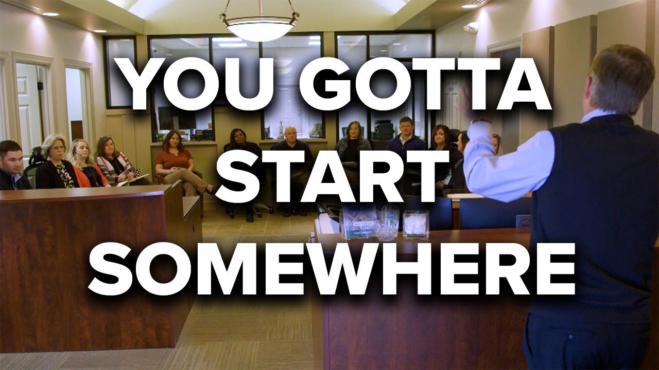 You Gotta Start Somewhere! - YouTube