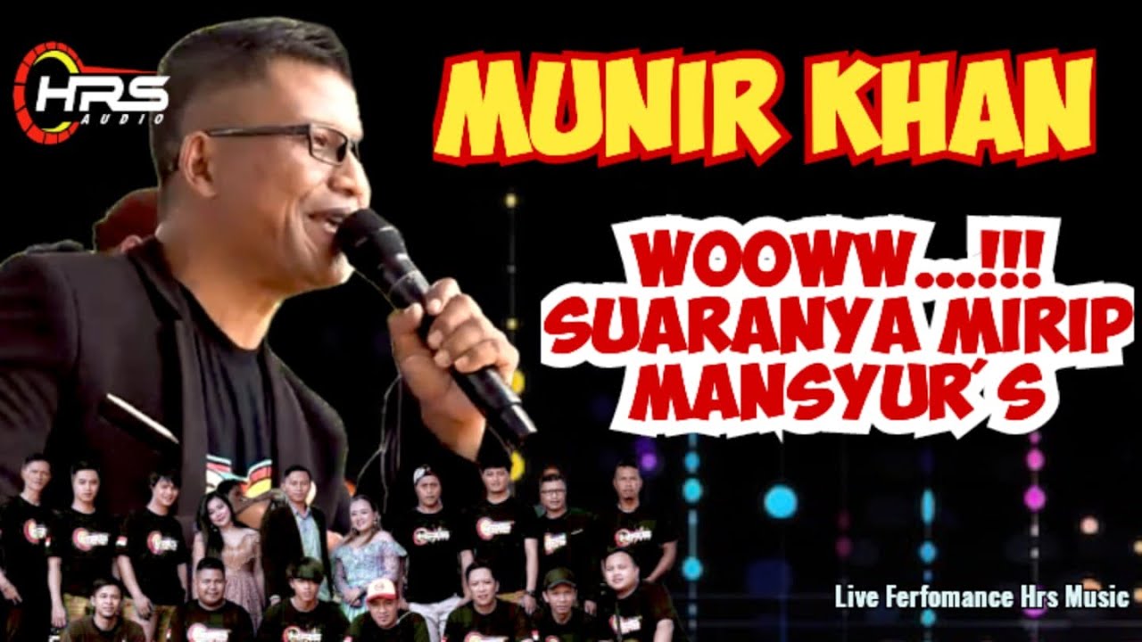 TAJAMNYA KARANG (Mansyur's) COVER LIVE HRS MUSIC FEAT MUNIR KHAN - YouTube