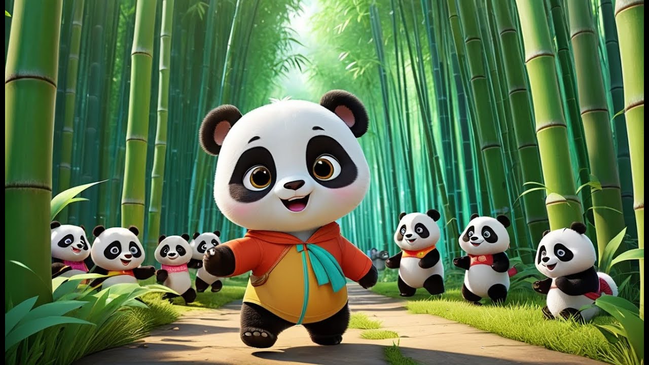 Counting 10 Little Pandas – Number Adventure in Bamboo Forest | Fun ...