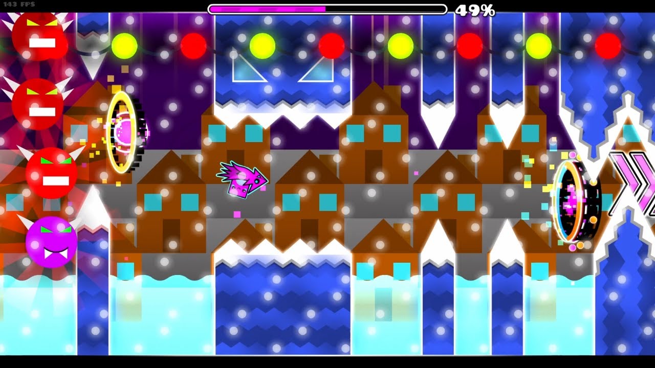 (Old Version) christmas angel by SupaCLUCK (me) - Geometry Dash - YouTube