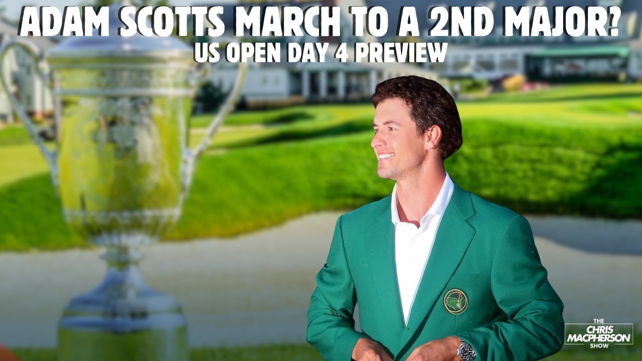 US Open Day 4 Preview - Adam Scott's March To A Second Major? - YouTube