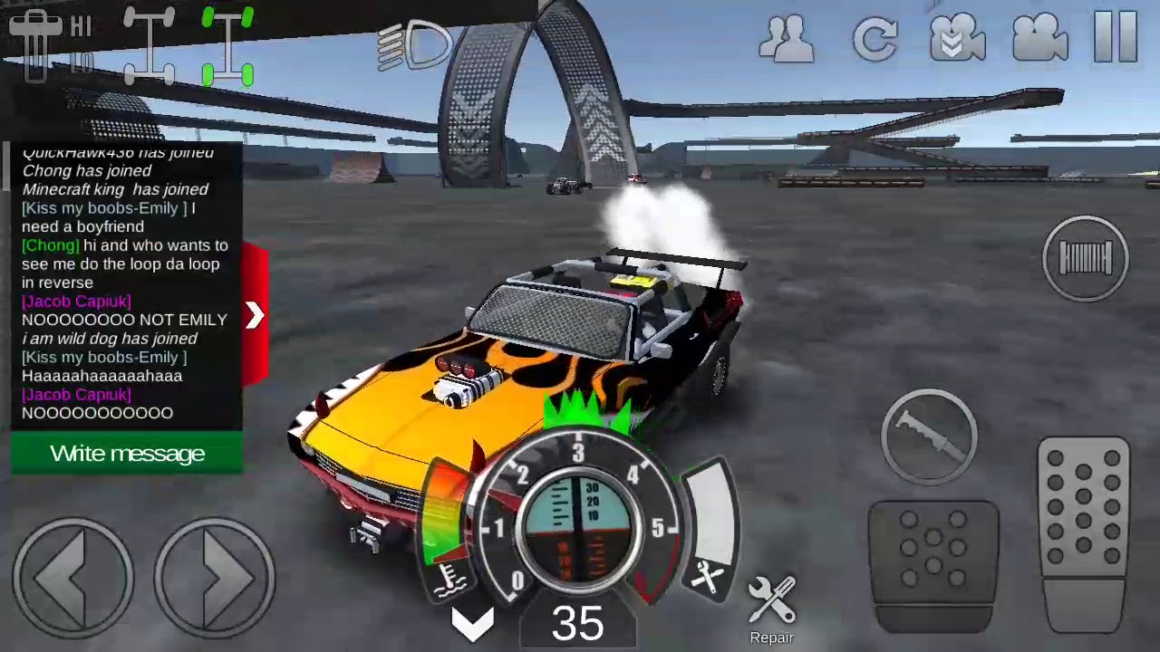 Loop da loops in reverse - YouTube