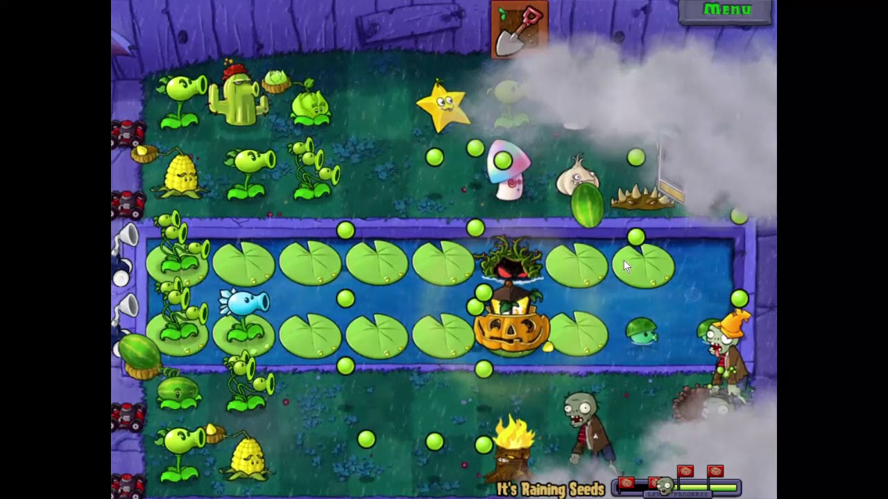 Plants vs Zombies Mini Games It's Raining Seeds 2020 07 03 13 18 12 ...
