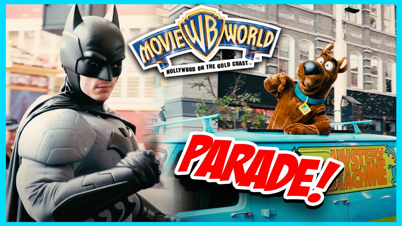 Warner Bros Movie World Parade 2024 - YouTube