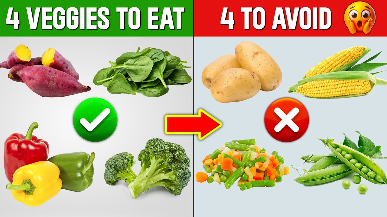 4 Healthy Vegetables You Should Be Eating and 4 You Shouldn't! - YouTube