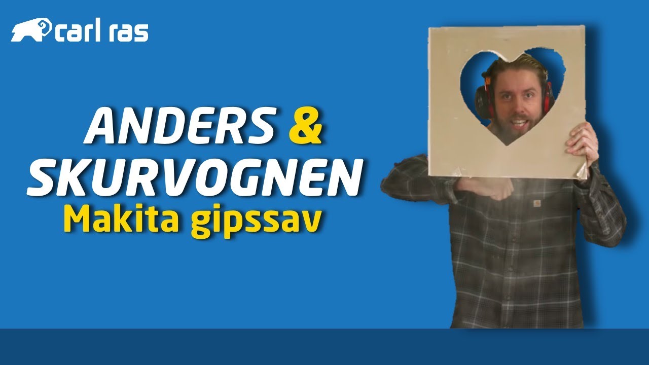 Anders & Værkstedet - Makita gipssav 18 V - YouTube
