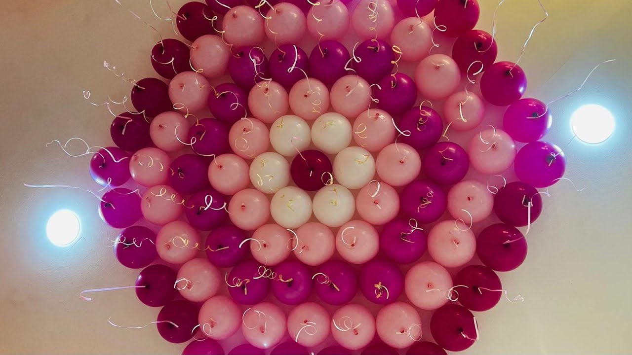 Balloon Decorations Ideas Without Helium | Floating Balloon Without ...