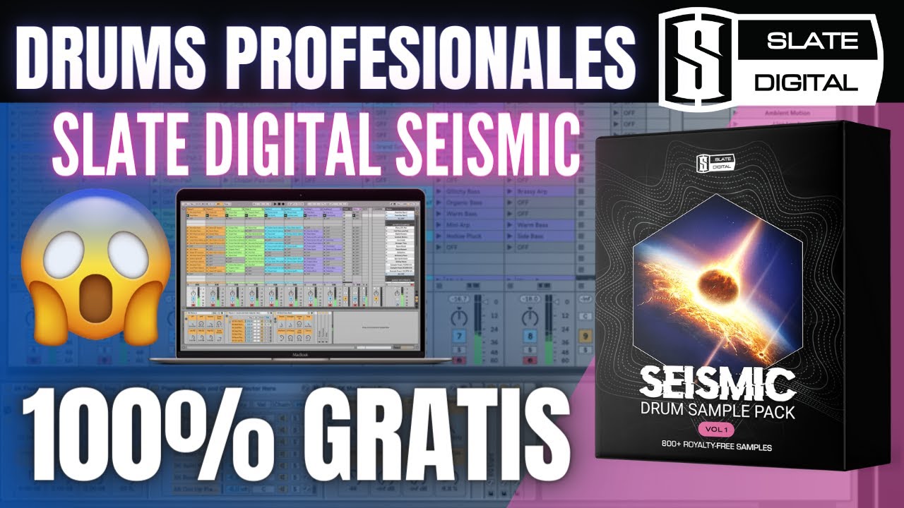 Por fin 😱 DRUMS PROFESIONALES de SLATE DIGITAL💰100% GRATIS 🤯 Seismic ...