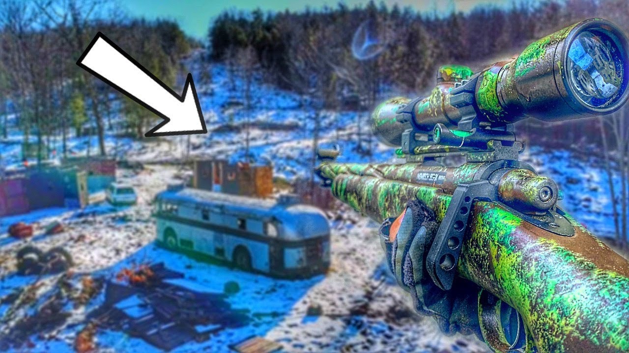 ASSAULT Snow AIRSOFT SNIPER Mission NOVRITSCH SSG24 Gameplay (LONG ...