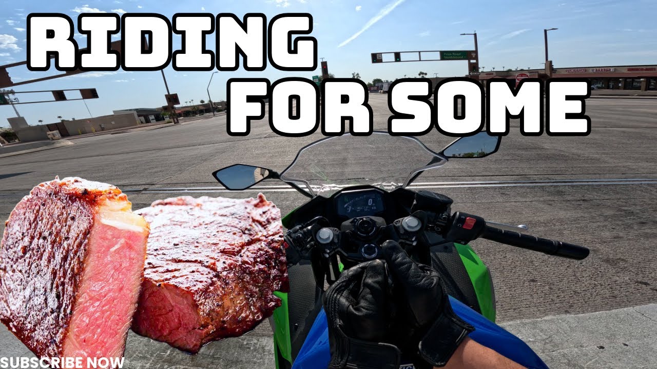 QUICK RIDE FOR SOME MEAT - YouTube