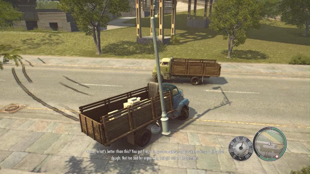 Mafia II: Bridge Jump - YouTube