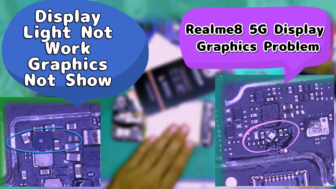 Realme 8 5G Display Graphics Problem Display Light Not Work /Realme 8 ...