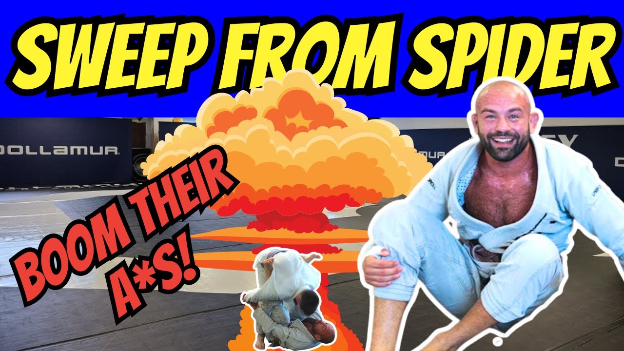 BJJ For Beginners | Sweep From Spider Guard - YouTube
