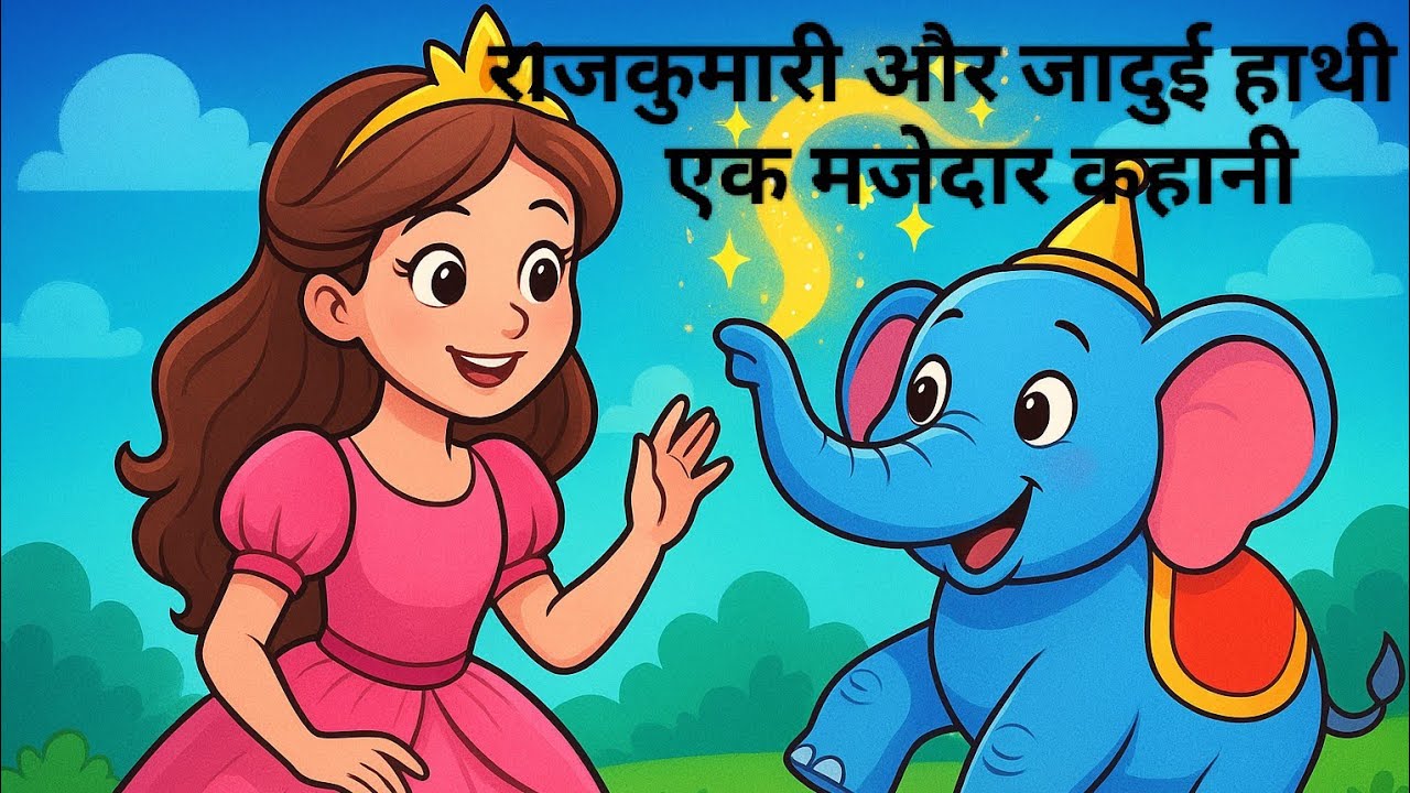राजकुमारी और जादुई हाथी | Hindi Moral story for kids | fairy tale story ...